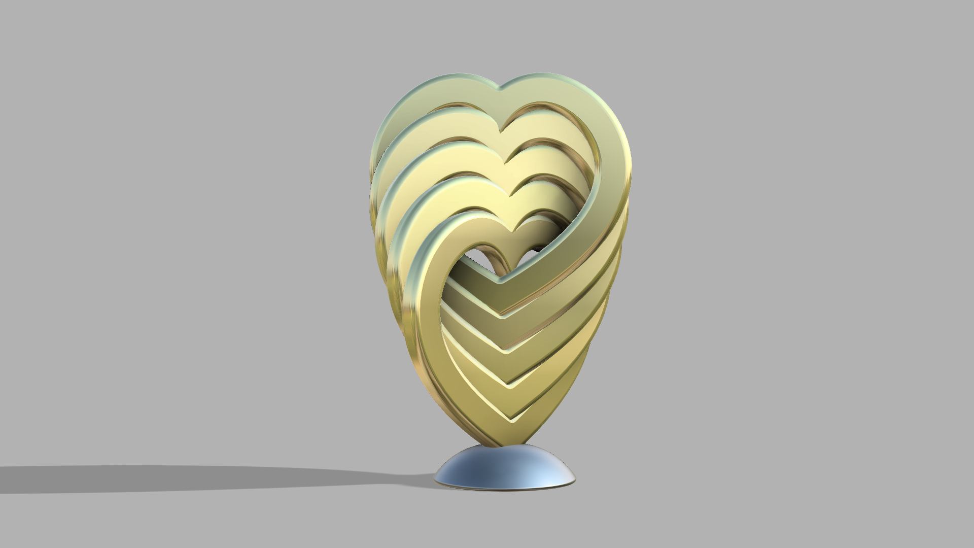 STL file hugging hearts・3D printing template to download・Cults