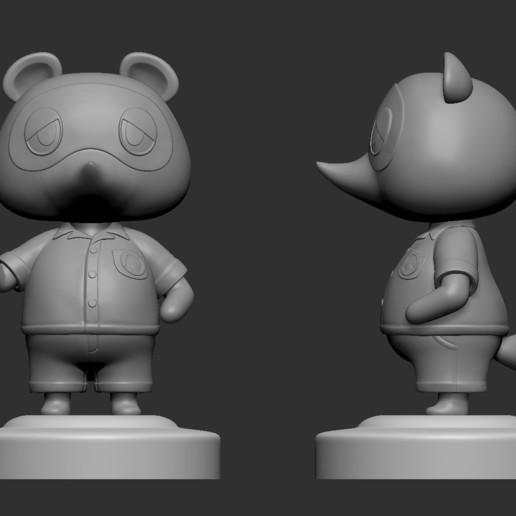 Download 3D printer files Evil Tom Nook - Animal Crossing Figure ・ Cults