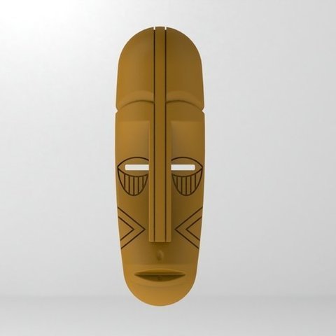Download free 3D printing files Tribal Mask ・ Cults