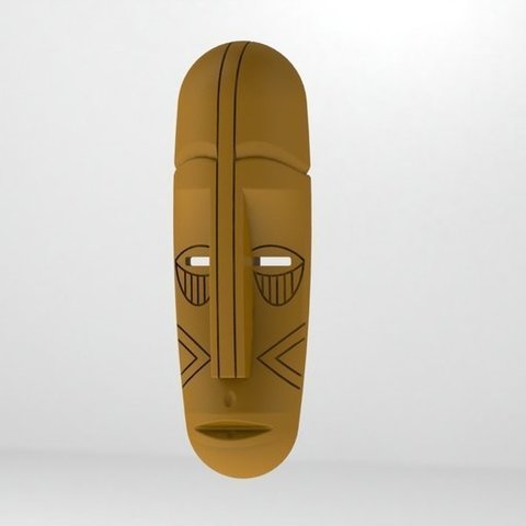 Download free 3D printing files Tribal Mask ・ Cults