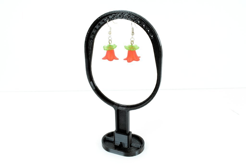 Free STL file Hanging Earring Jewelry Photographing Display・3D ...