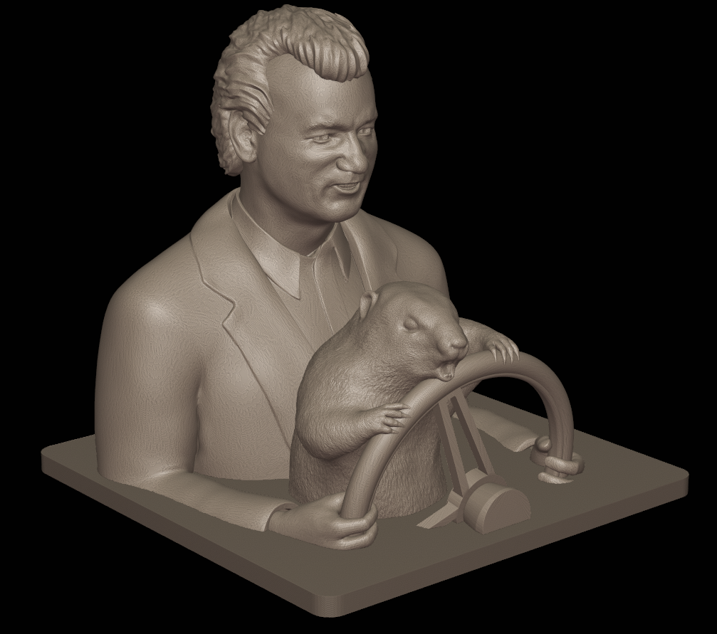 Free STL file Punxsutawney Phil・Object to download and to 3D print・Cults