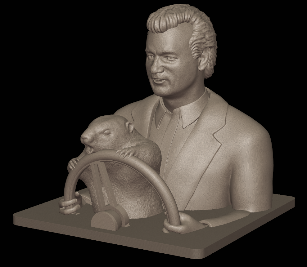 Free STL file Punxsutawney Phil・Object to download and to 3D print・Cults