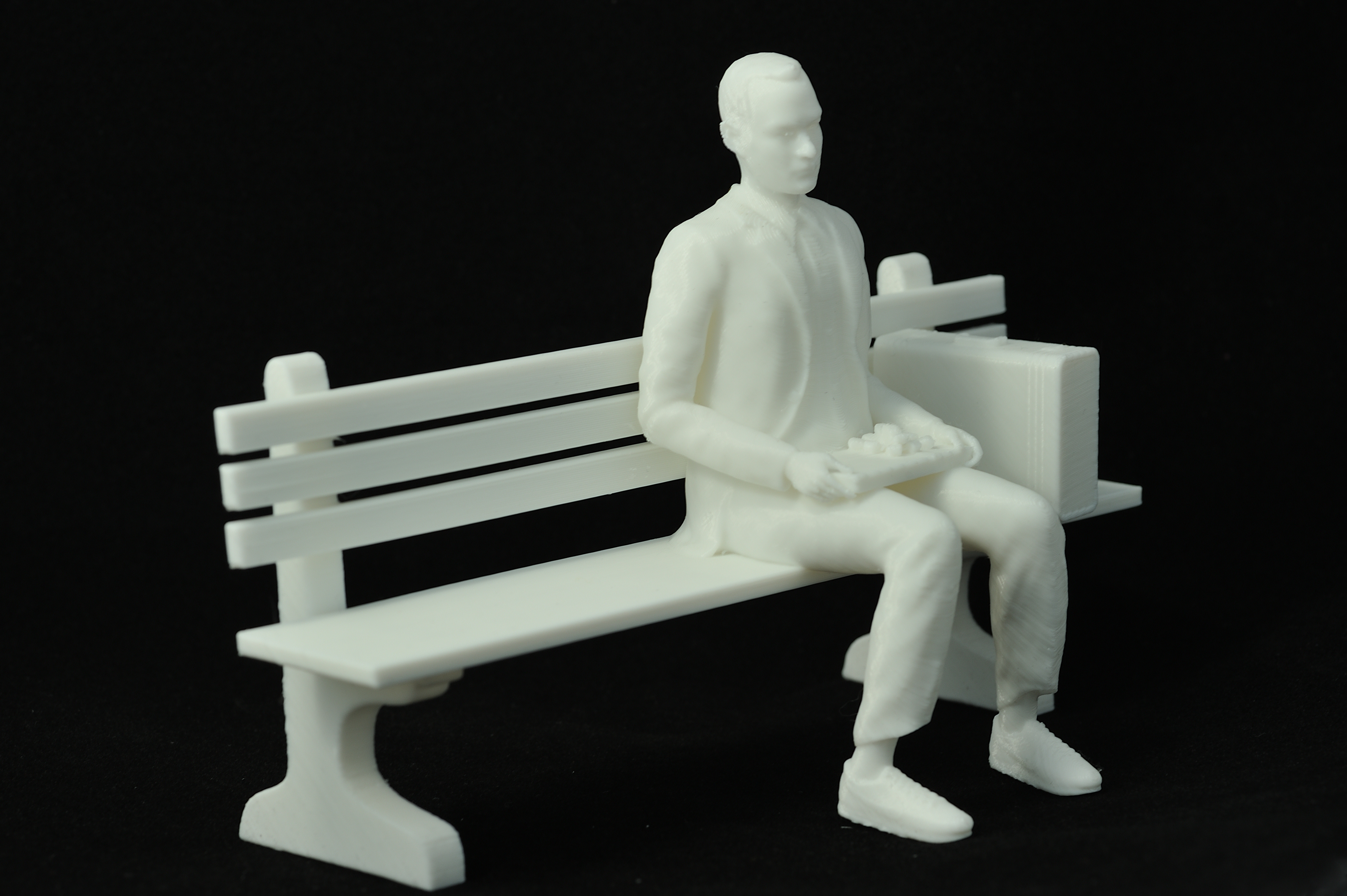 Free STL file Forrest Gump 🎨・3D print design to download・Cults
