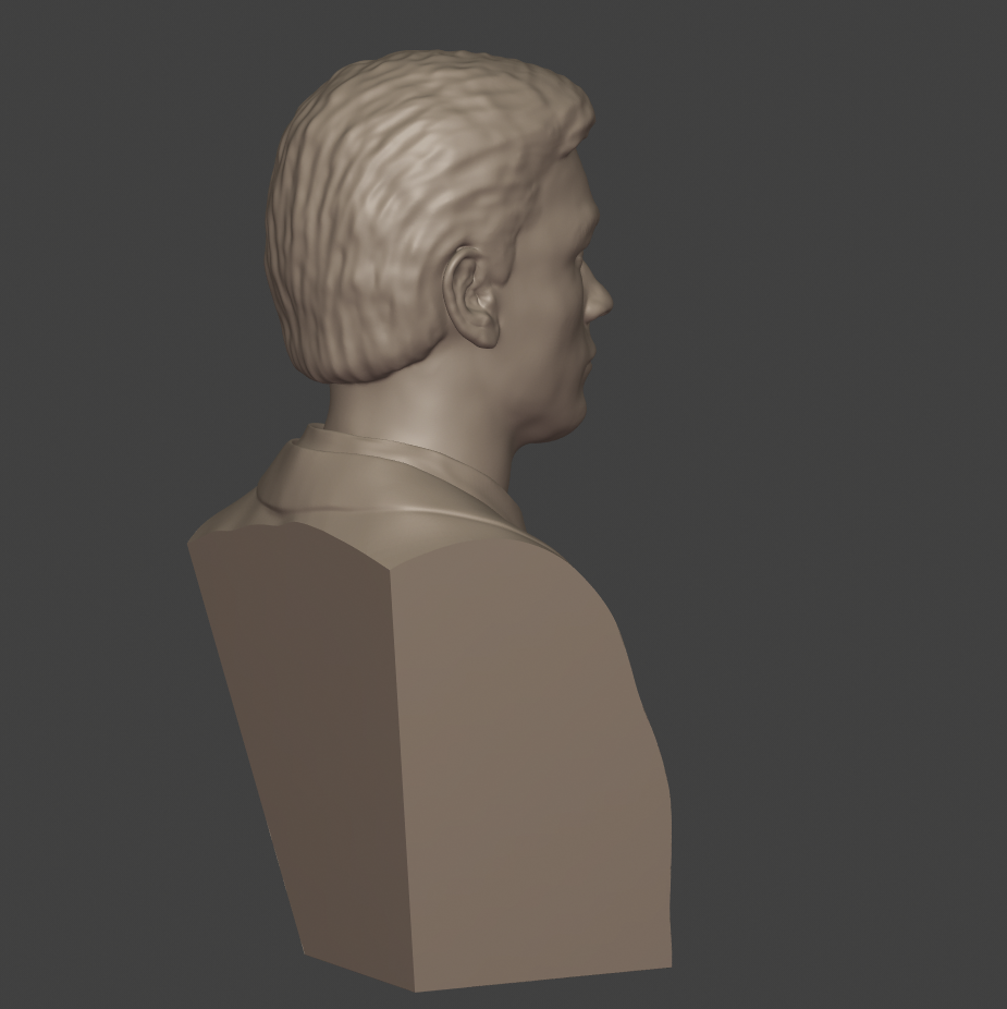 Free STL file Alain Delon 🗿・Model to download and 3D print・Cults