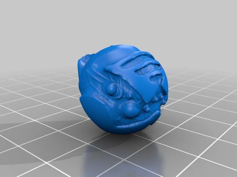 Free STL file spider head sculpt・3D print model to download・Cults