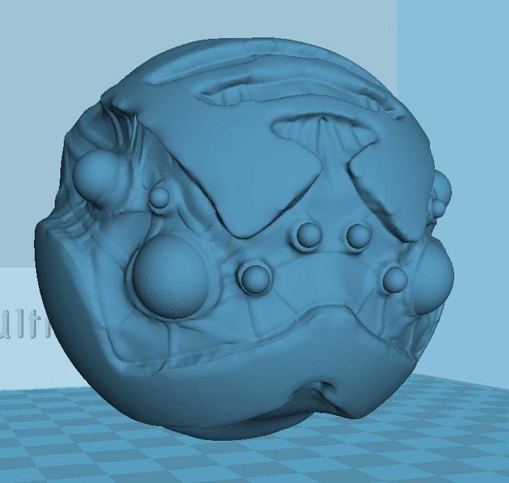 Free STL file spider head sculpt・3D print model to download・Cults