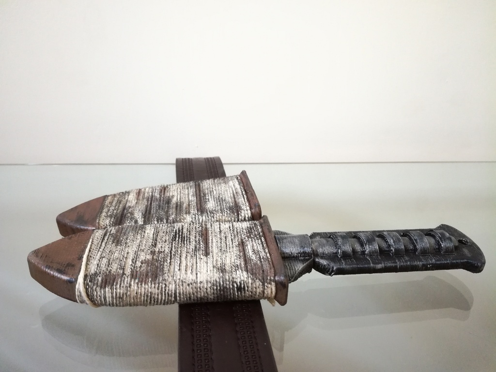 Free 3D file Mandalorian Kal Dagger Scabbard 🗡️・3D printable model to ...