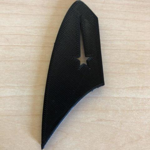 Download free 3D printer templates Star Trek Discovery badge ・ Cults