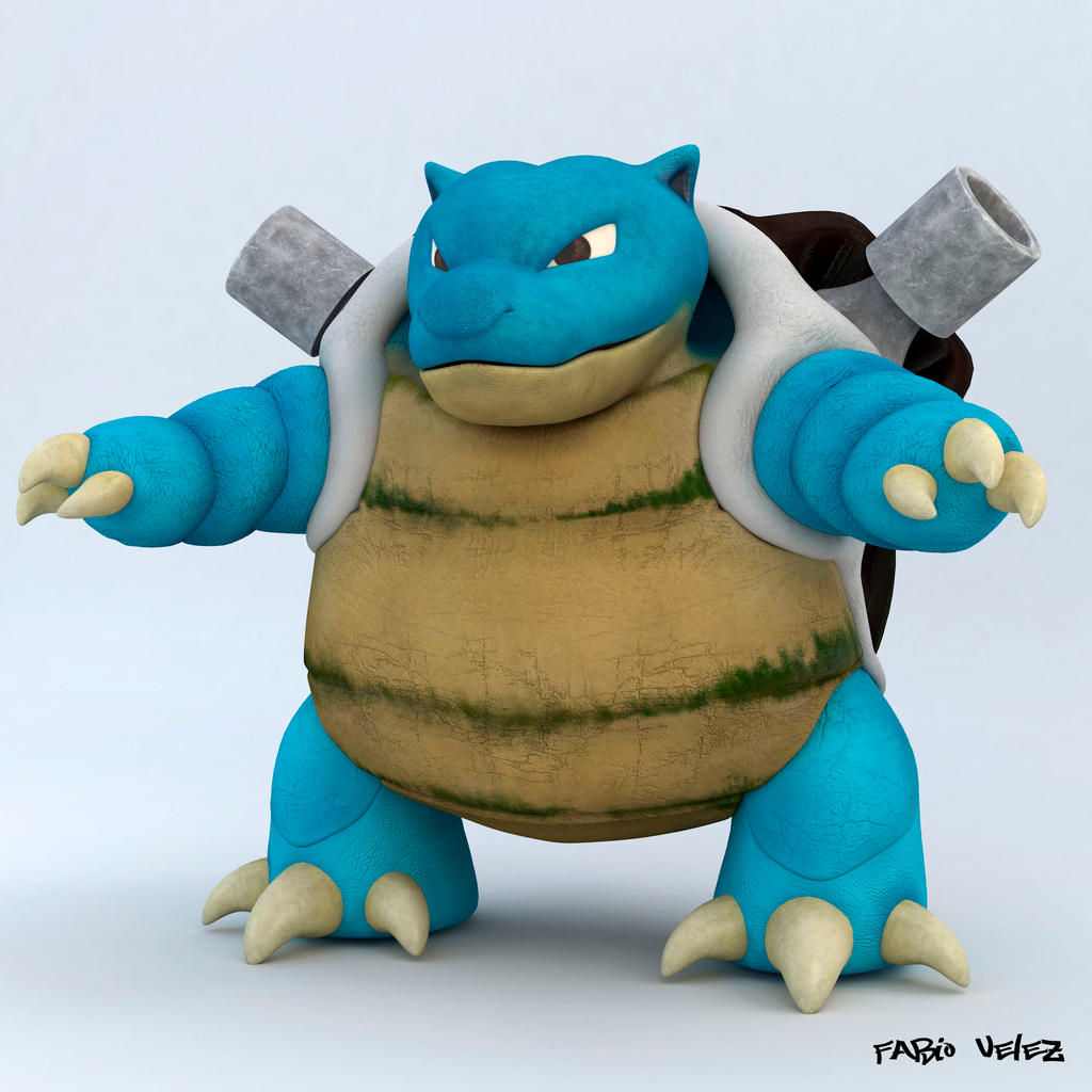 STL file Blastoise 🐉・3D printable model to download・Cults