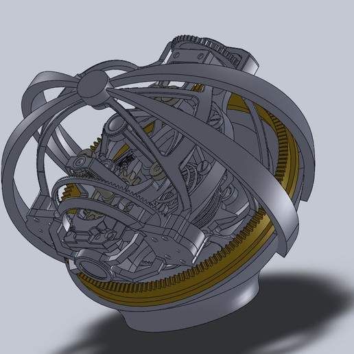 Download free STL file Gyrotourbillon - Jaeger-LeCoutre model • 3D ...