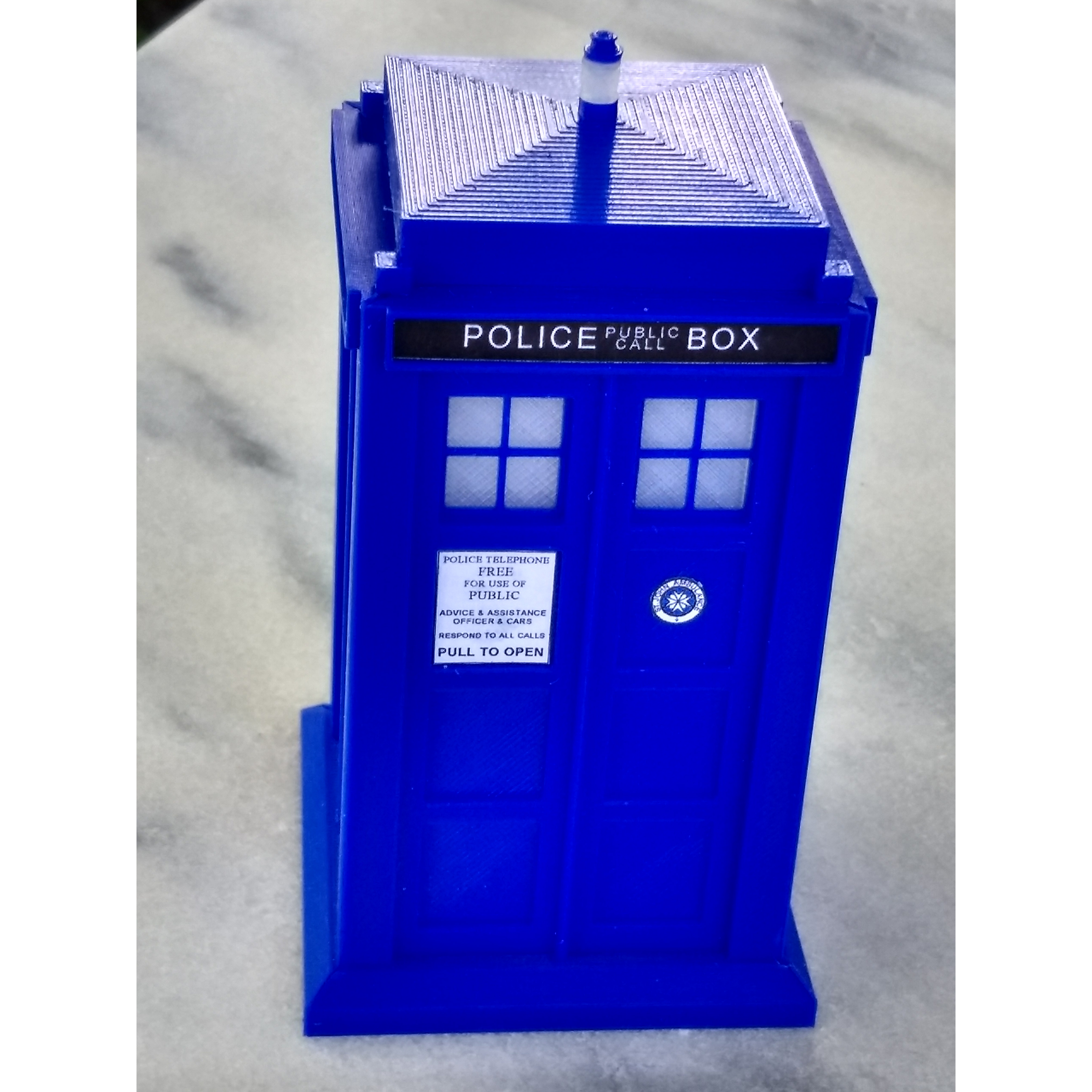 Free STL file Tardis, Yet another... 🚀・3D print model to download・Cults