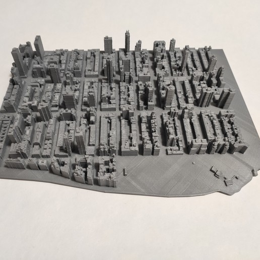 Download 3D printer designs 3D Model of Manhattan Tile 46 ・ Cults