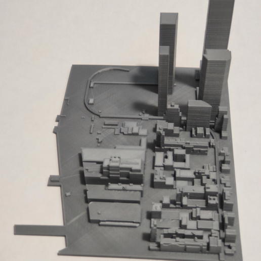 Download STL file 3D Model of Manhattan Tile 23 • 3D printing template ...