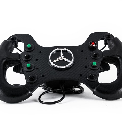 Download 3D printer designs DIY fully 3d printed 300mm AMG GT3 Steering ...