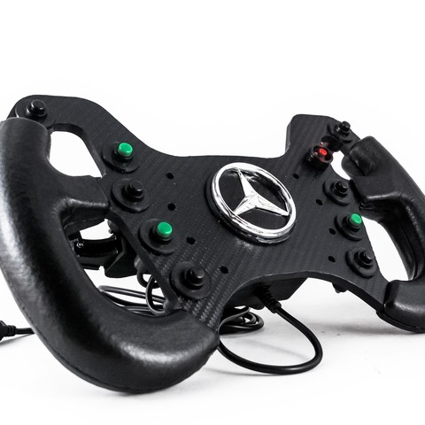 Download 3D printer designs DIY fully 3d printed 300mm AMG GT3 Steering ...