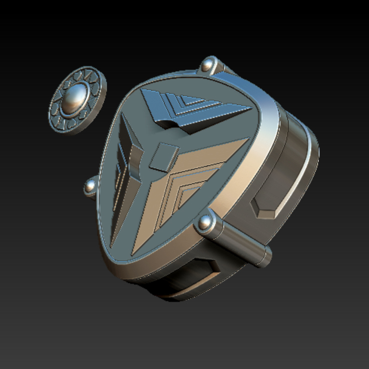 STL file Timeforce / Timeranger - Badge set of 3・3D printer model to ...