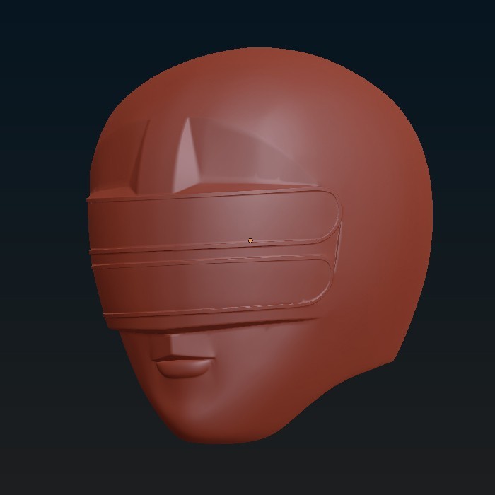 STL file Zeoranger Yellow Helmet / Ohranger Yellow・3D printing idea to ...