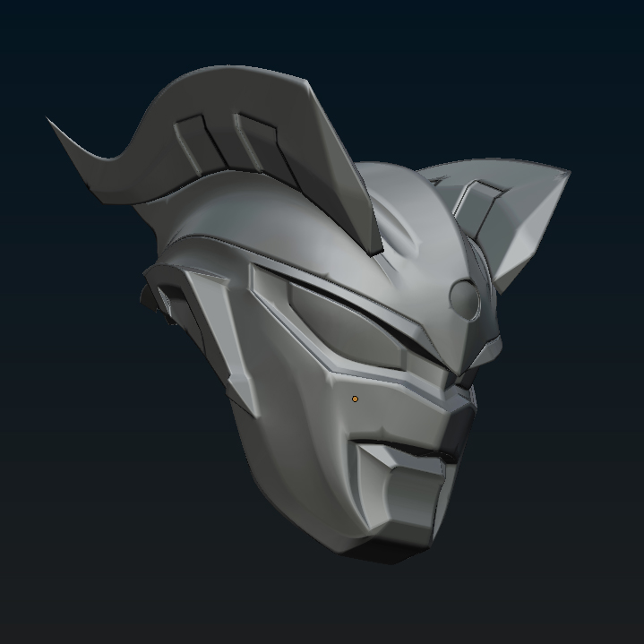 3D file Ultraman Zero 3d mask・3D print object to download・Cults