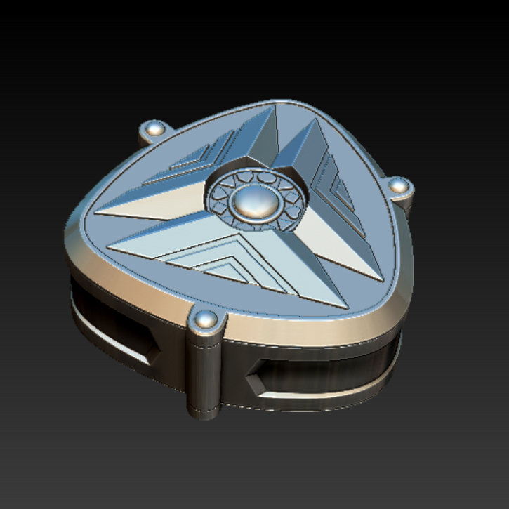 STL file Timeforce / Timeranger - Badge set of 3・3D printer model to ...