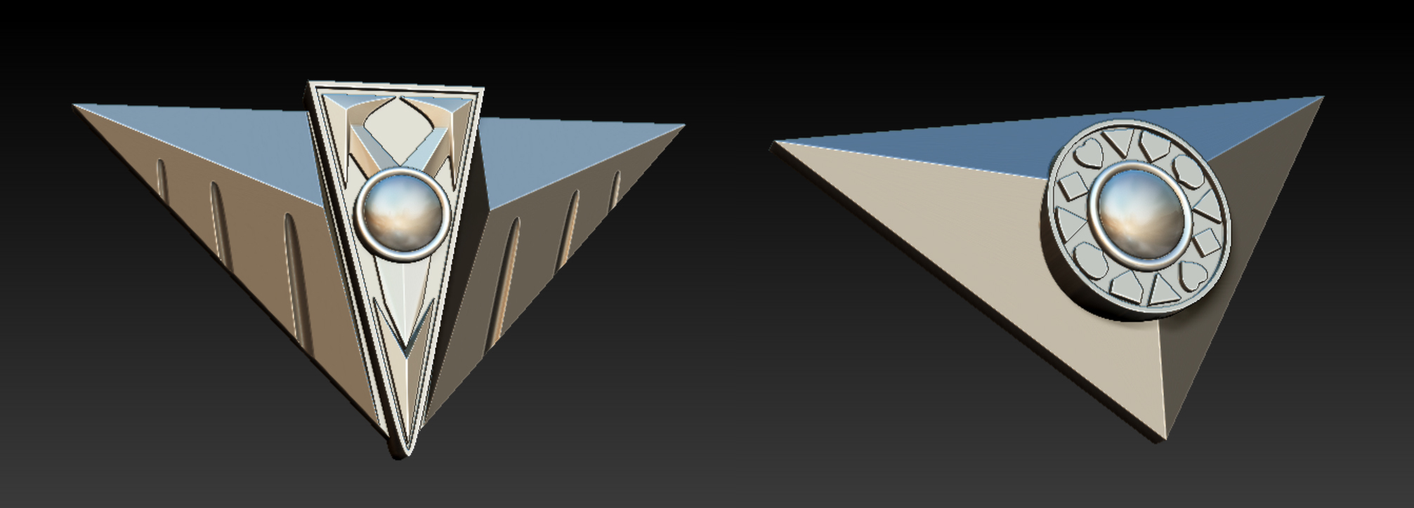 Archivo 3D Timeranger Timeforce Hebillas de la fuerza de tiempo・Objeto ...