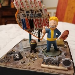 3D print Vault Boy / Multi-Part Deluxe Sculpt ・ Cults