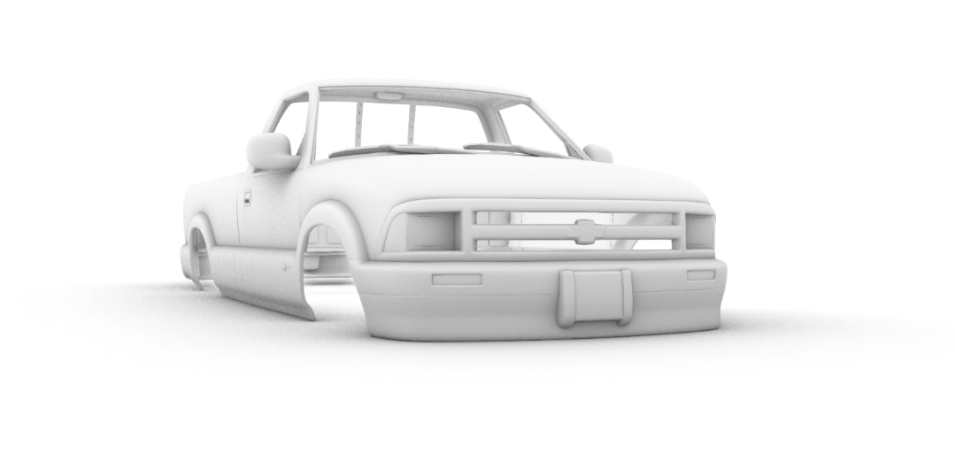 Free 3D file Chevrolet_S10_SingleCab_LongBed_313MM 🚗・3D printing ...