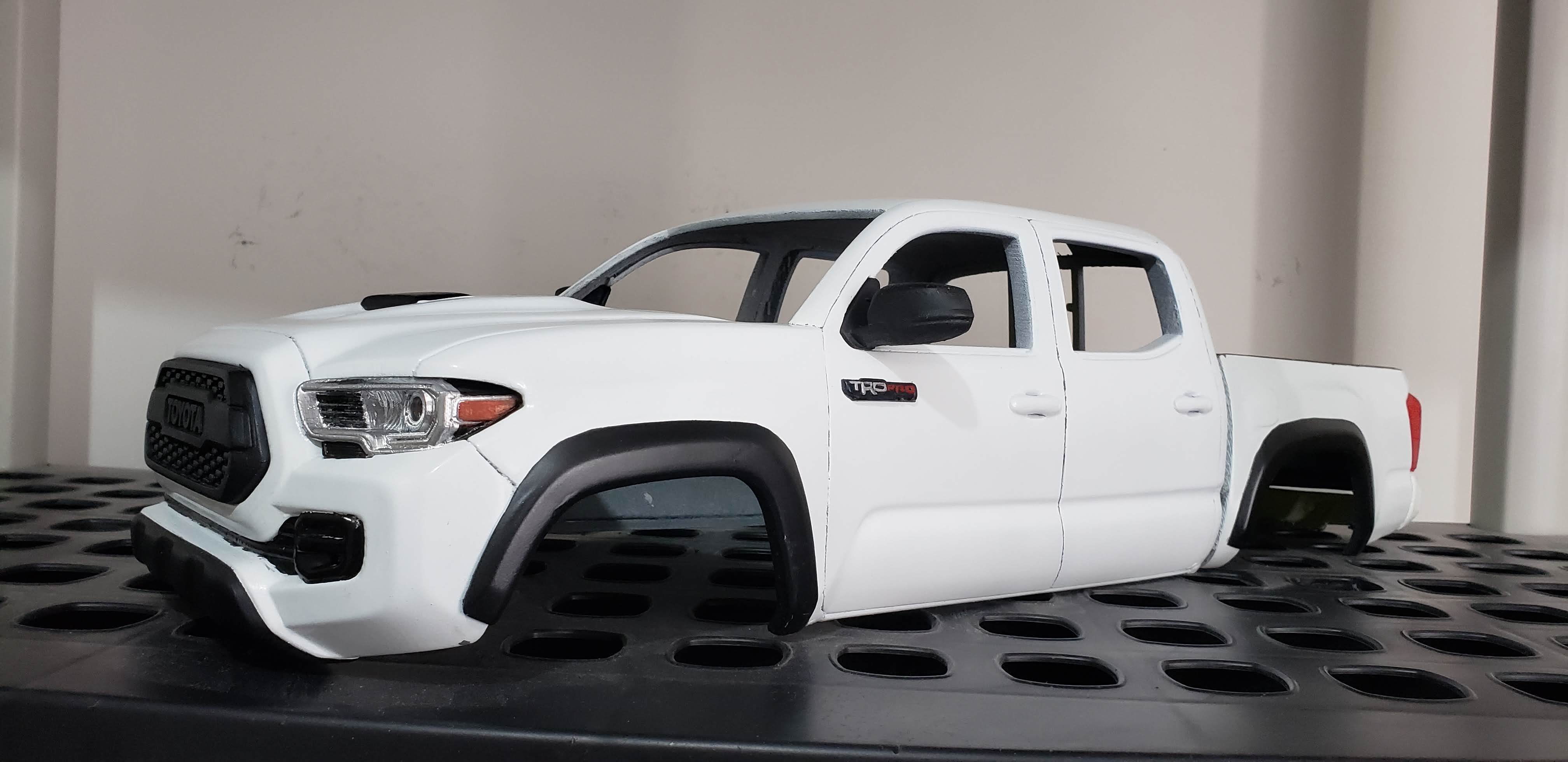3D file toyota tacoma trd pro 1/10 313 mm body 🚗・3D printing template ...