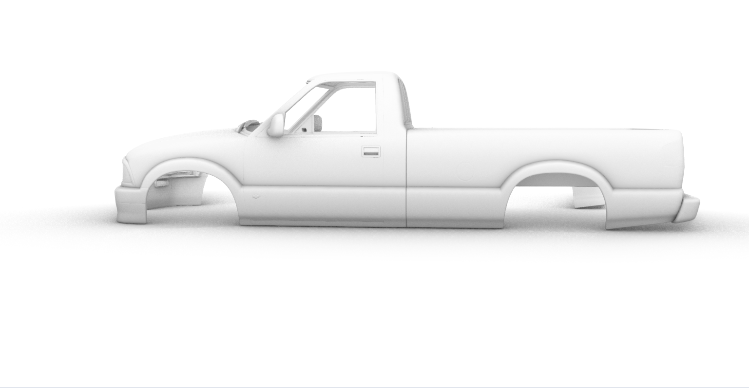 Free 3D file Chevrolet_S10_SingleCab_LongBed_313MM 🚗・3D printing ...