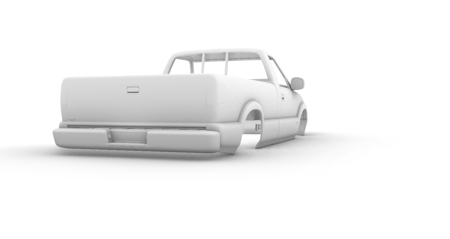 Free 3D file Chevrolet_S10_SingleCab_LongBed_313MM 🚗・3D printing ...