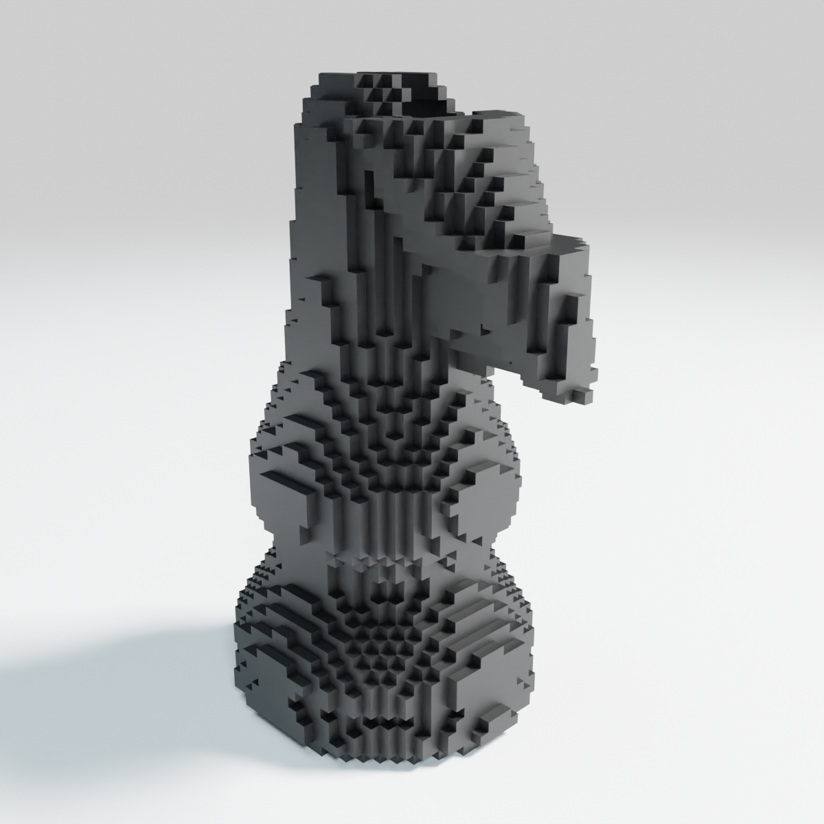 STL file Block Style Chess ♟️・Template to download and 3D print・Cults