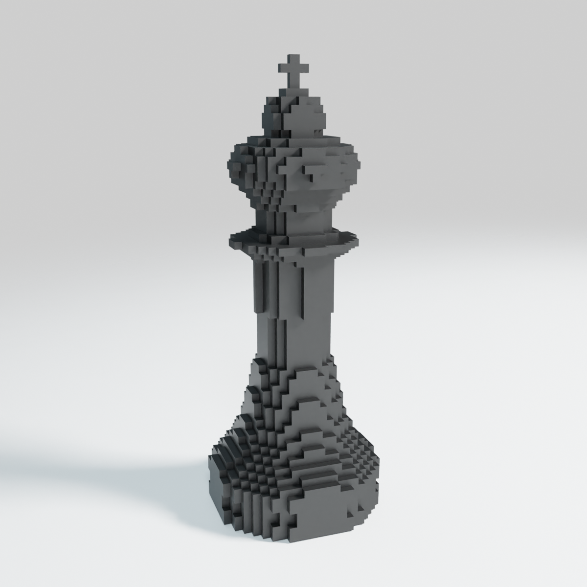 STL file Block Style Chess ♟️・Template to download and 3D print・Cults