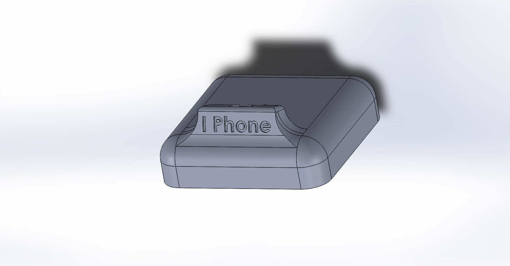 Free STL file Adjustable Iphone Stand・3D printing template to download ...