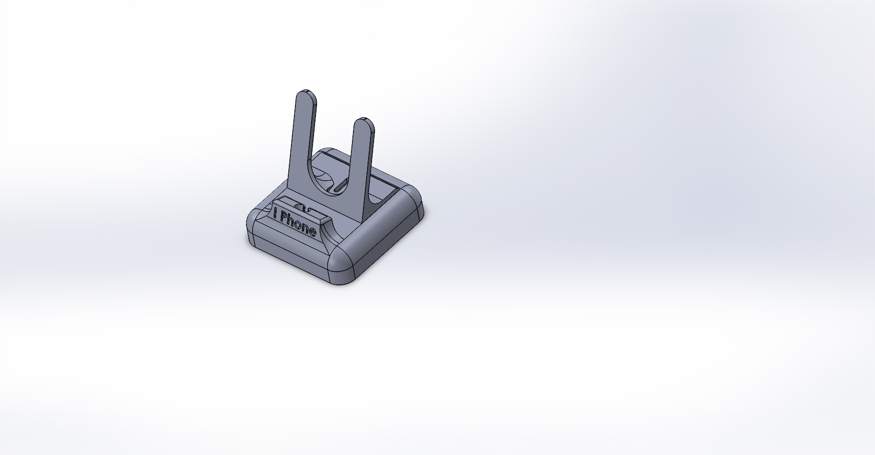 Free STL file Adjustable Iphone Stand・3D printing template to download ...