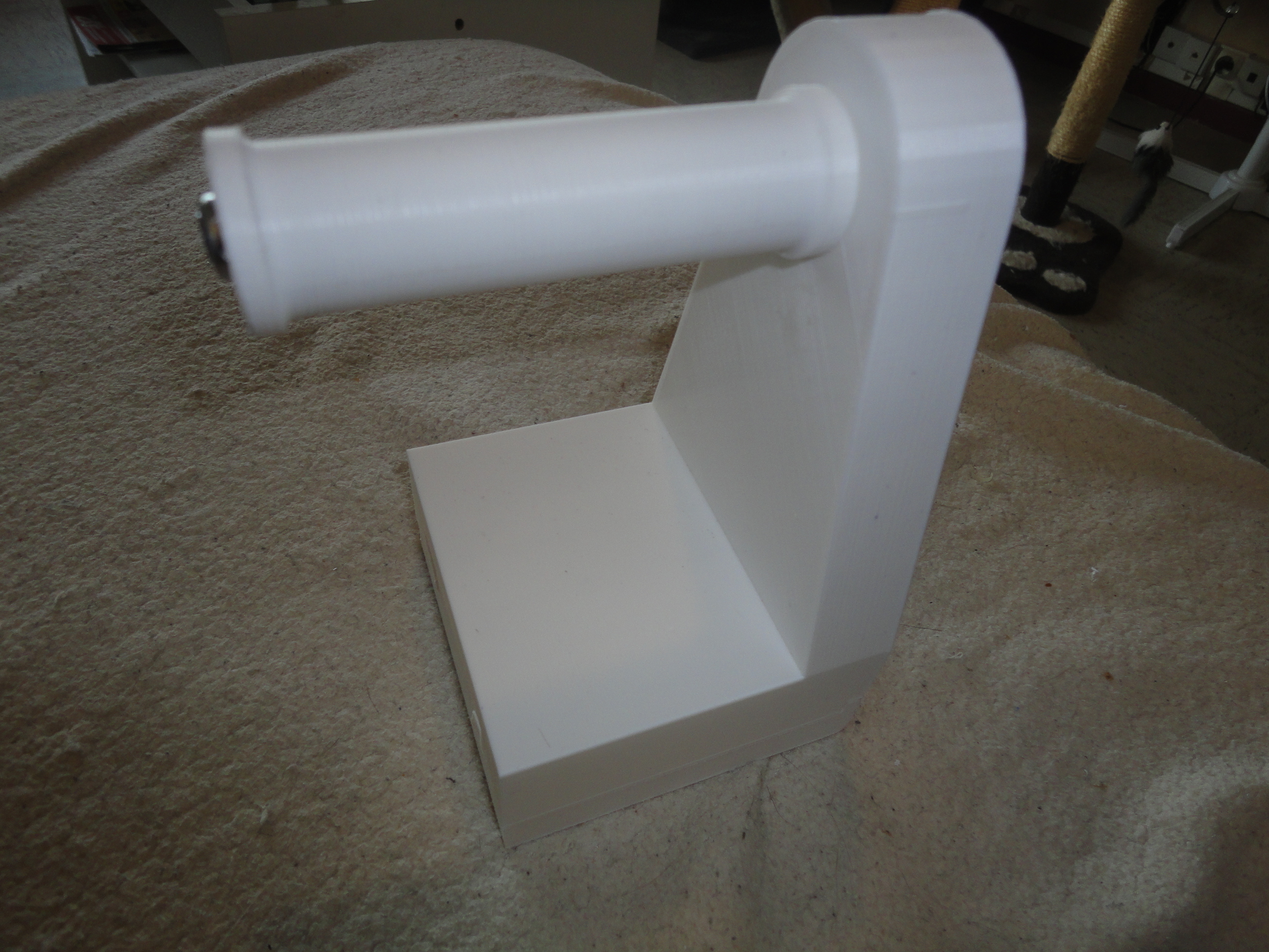 Free STL file Reel with filament reel 1kg wall-mounted・3D printer ...