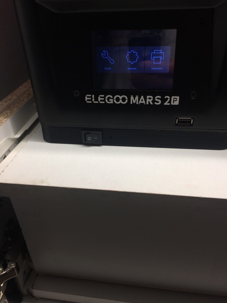 Free STL file Front panel Elego Mars 2 Pro / Mercury+ switch・Template ...