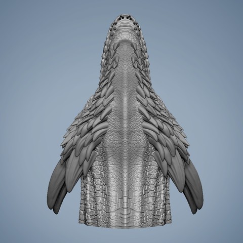 Download OBJ file Drogon Dragon Game Of Thrones Fan Art Inspired 3D ...