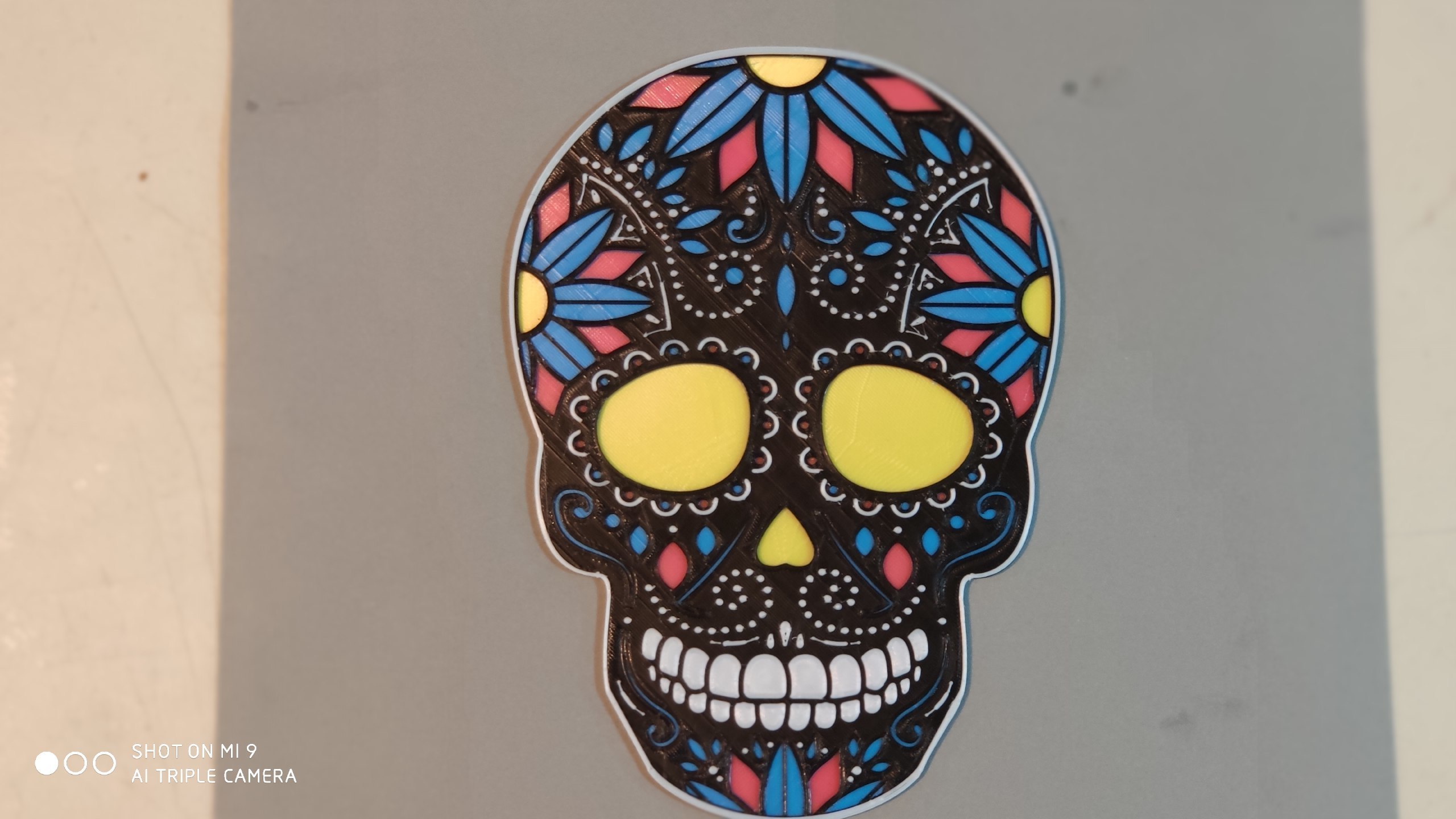 STL file Mexican Skull (Sugar Skull) V3・Model to download and 3D print ...