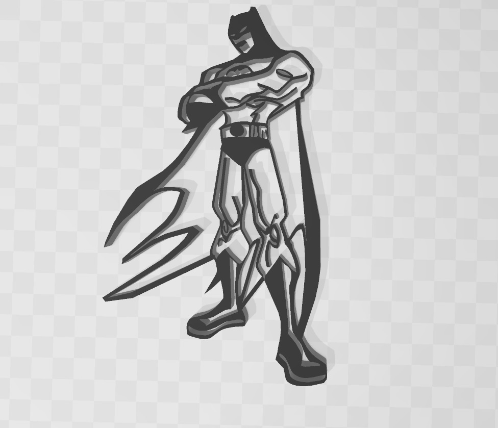 Free STL file Batman Relief・Template to download and 3D print・Cults