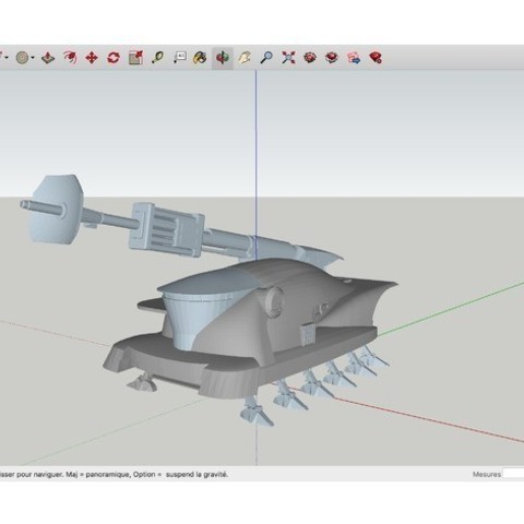 Download free STL file Republic_Self-Propelled_Heavy_Artillery ...