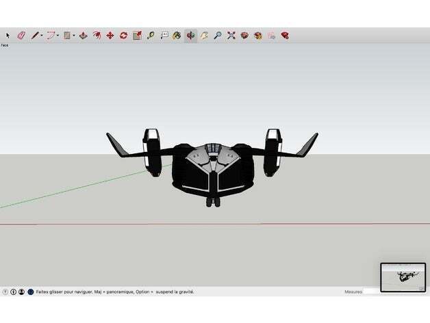 Free STL file Space_Shuttle_Avatar・3D printable model to download・Cults