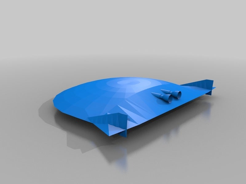 Free STL file Lenticular_Re-Entry_Vehicle・Model to download and 3D ...