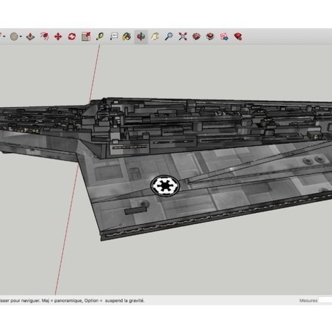 Download free STL file Star_Wars_Star_Destroyer • Object to 3D print ...