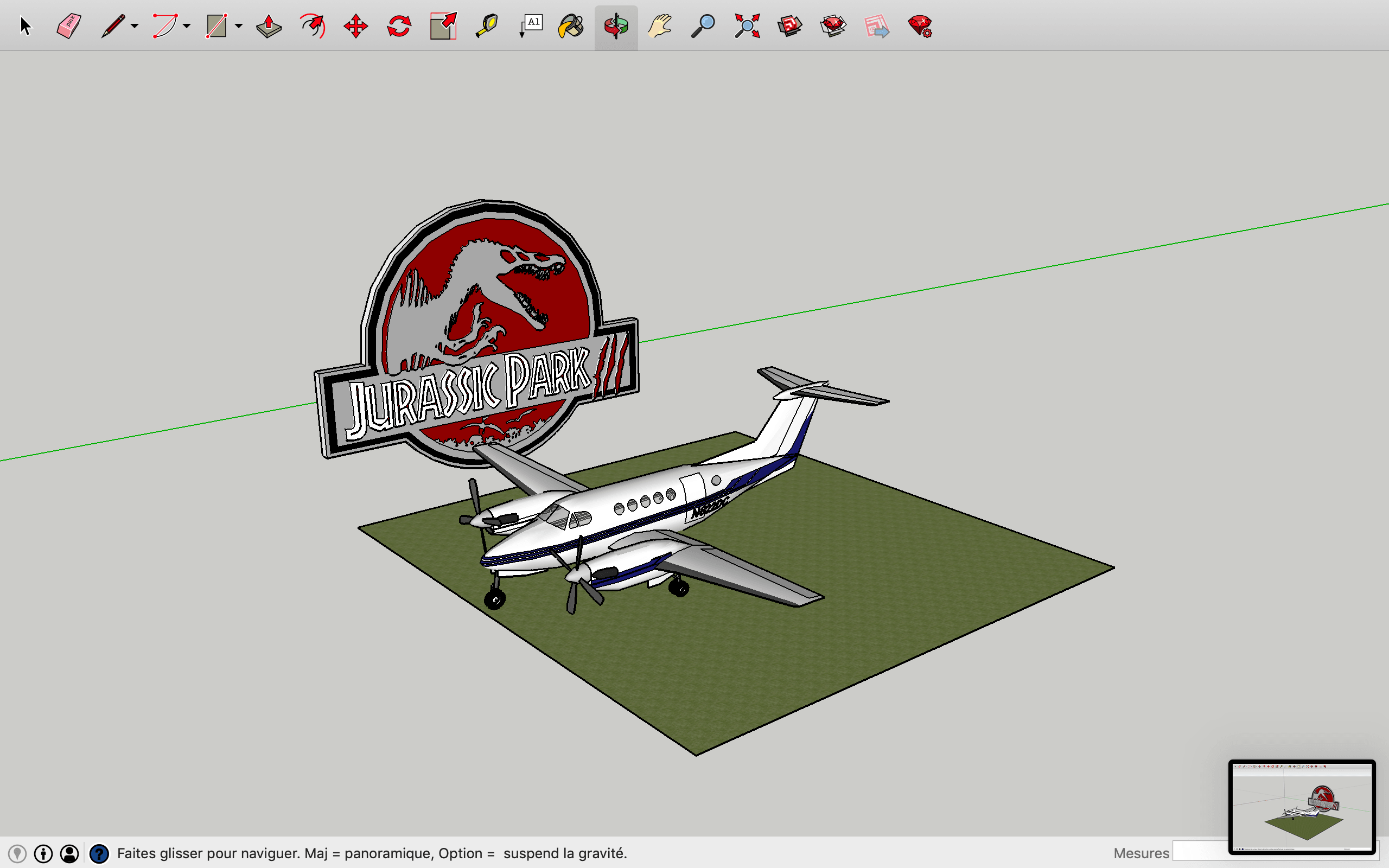 Free STL file Jurassic Park 3・3D printing idea to download・Cults