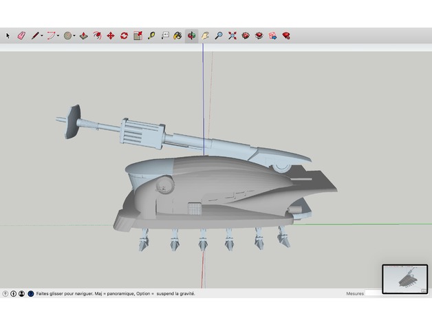 Download free STL file Republic_Self-Propelled_Heavy_Artillery ...