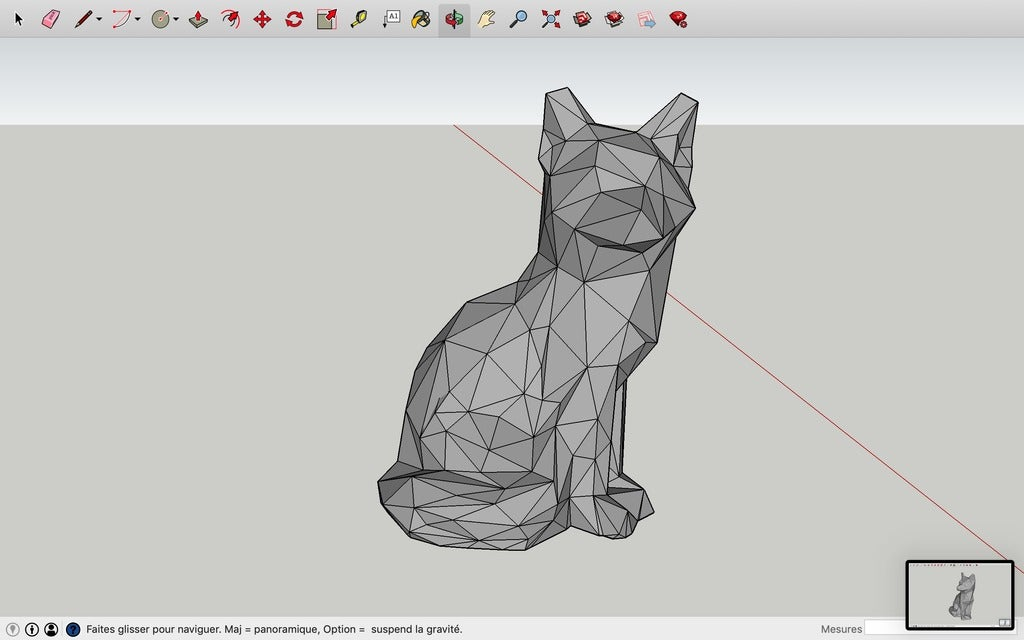 Free STL file Low Poly Fox・3D printer model to download・Cults