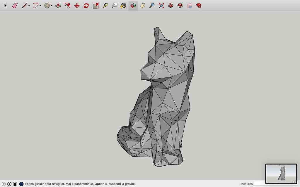 Free STL file Low Poly Fox・3D printer model to download・Cults