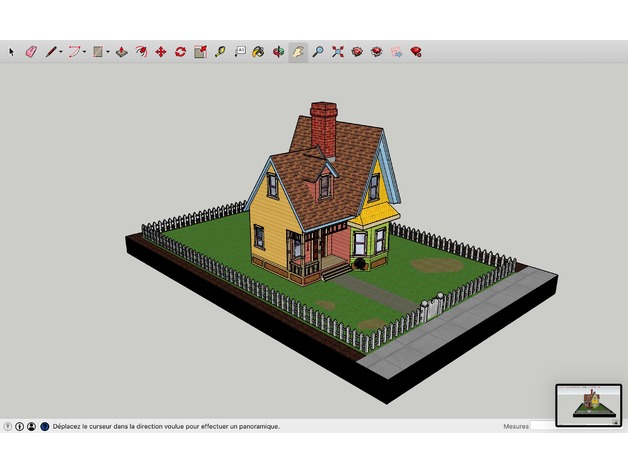 Free STL file Carl_Fredricksen_s_House_Disney_Pixar_s_Up・Template to ...