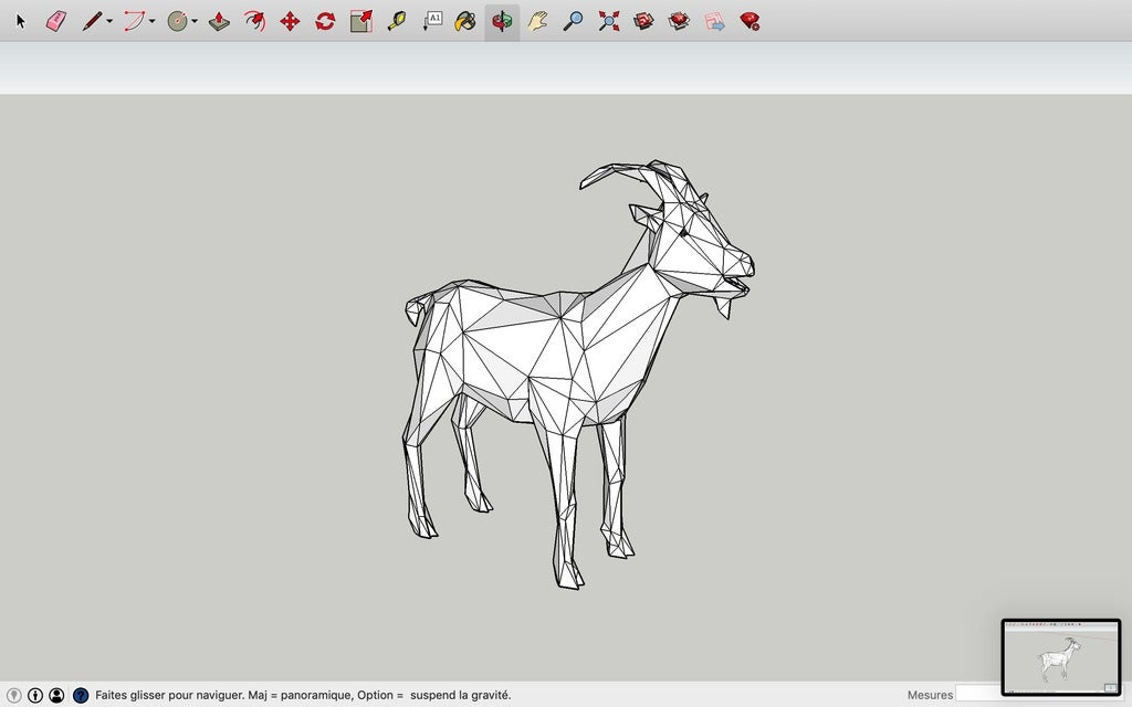 Free STL file Low Poly Goat・3D printable model to download・Cults