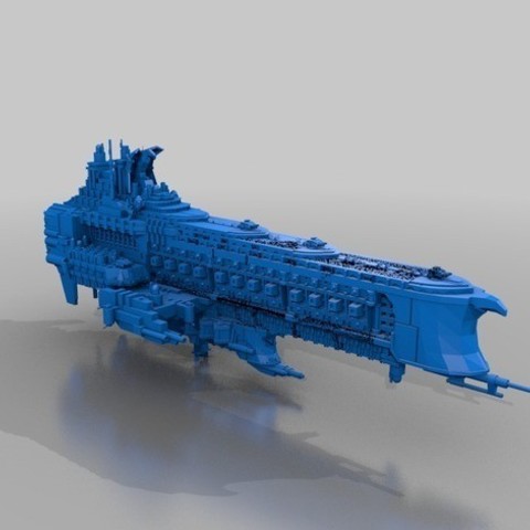 Download free 3D printing files Kitbash_Rogue_Trader_Battleships ・ Cults